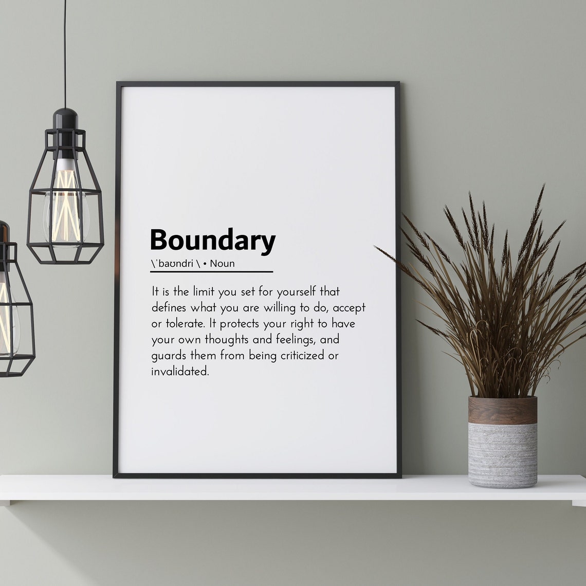Boundary Definition Personal Boundaries Personal Growth Boundary ...