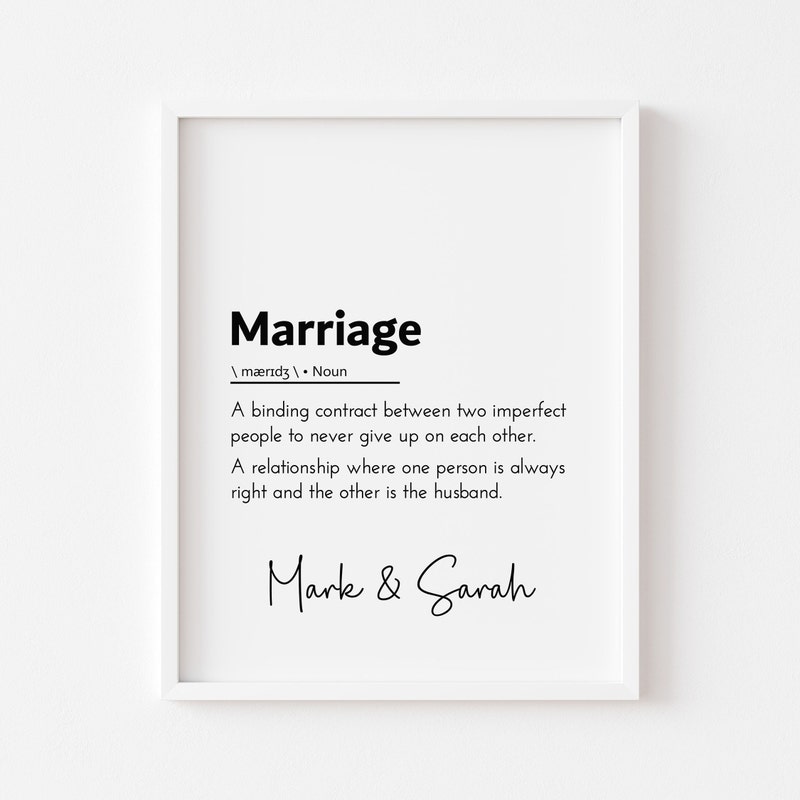 Marriage Quotes - Etsy