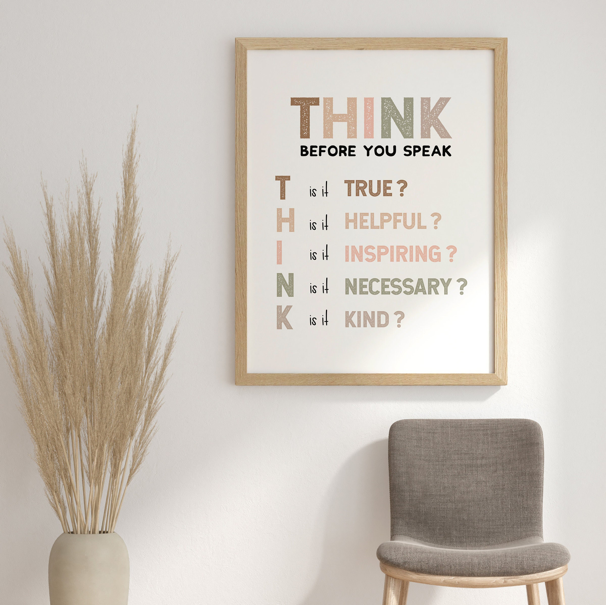 Think Before You Speak Poster Before You Speak Think Dbt Emotional ...