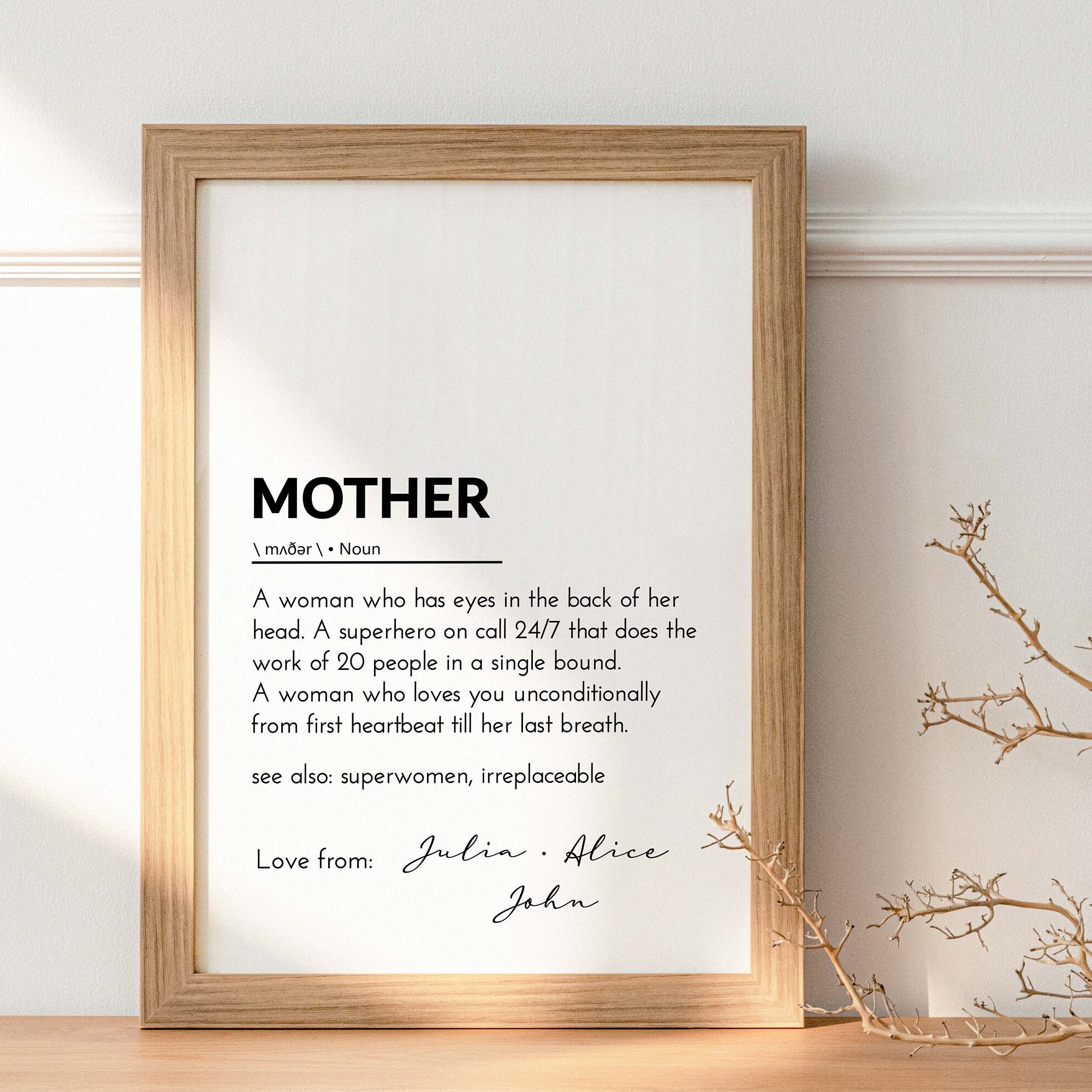 Mothers Day Personalized Gift Personalized Gifts for Mom Mothers Day ...