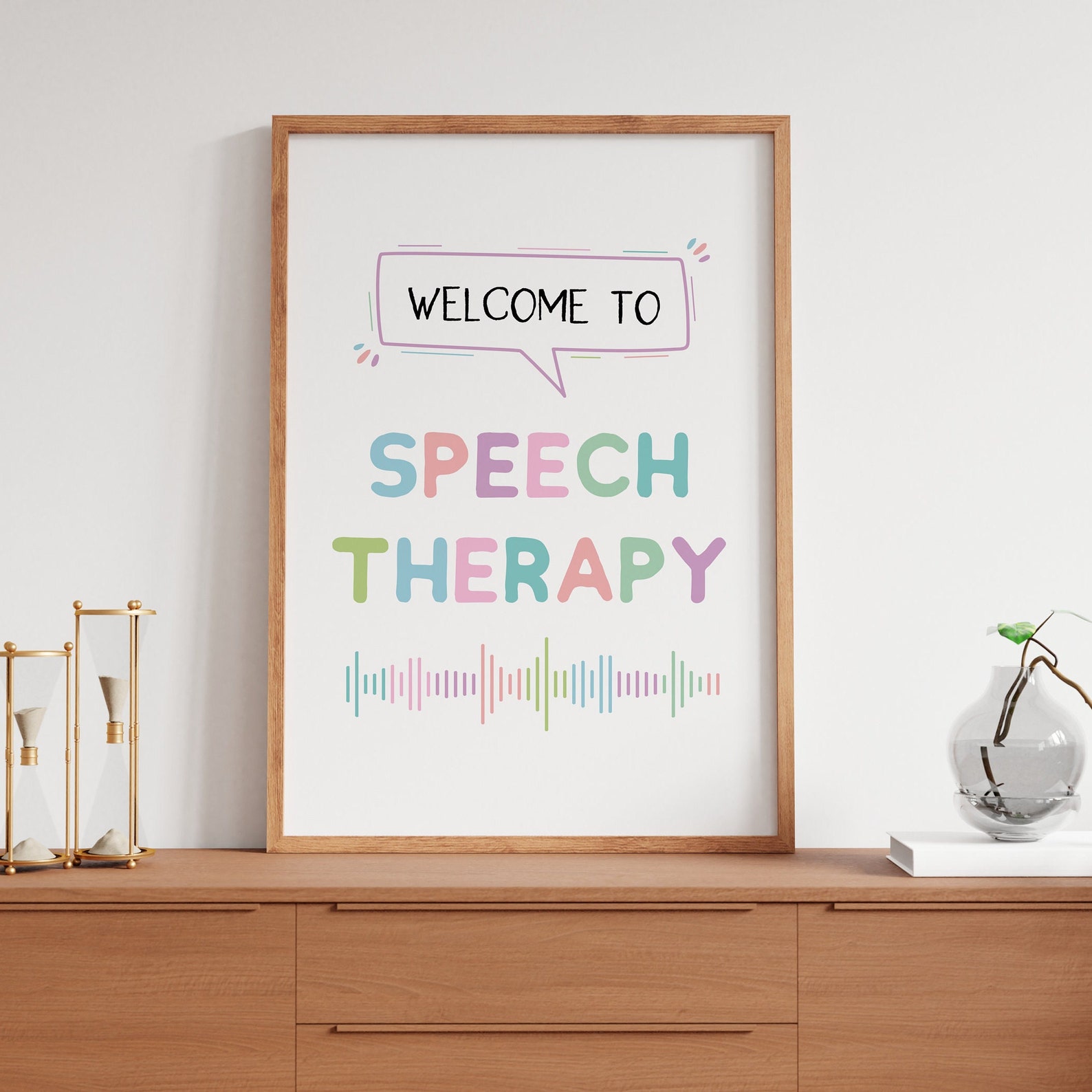 Speech Therapy Posters Speech Therapy Room Decor Slp Poster Language in ...