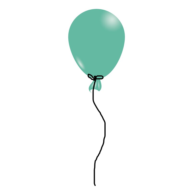 Digital Design Element: Balloons - Etsy