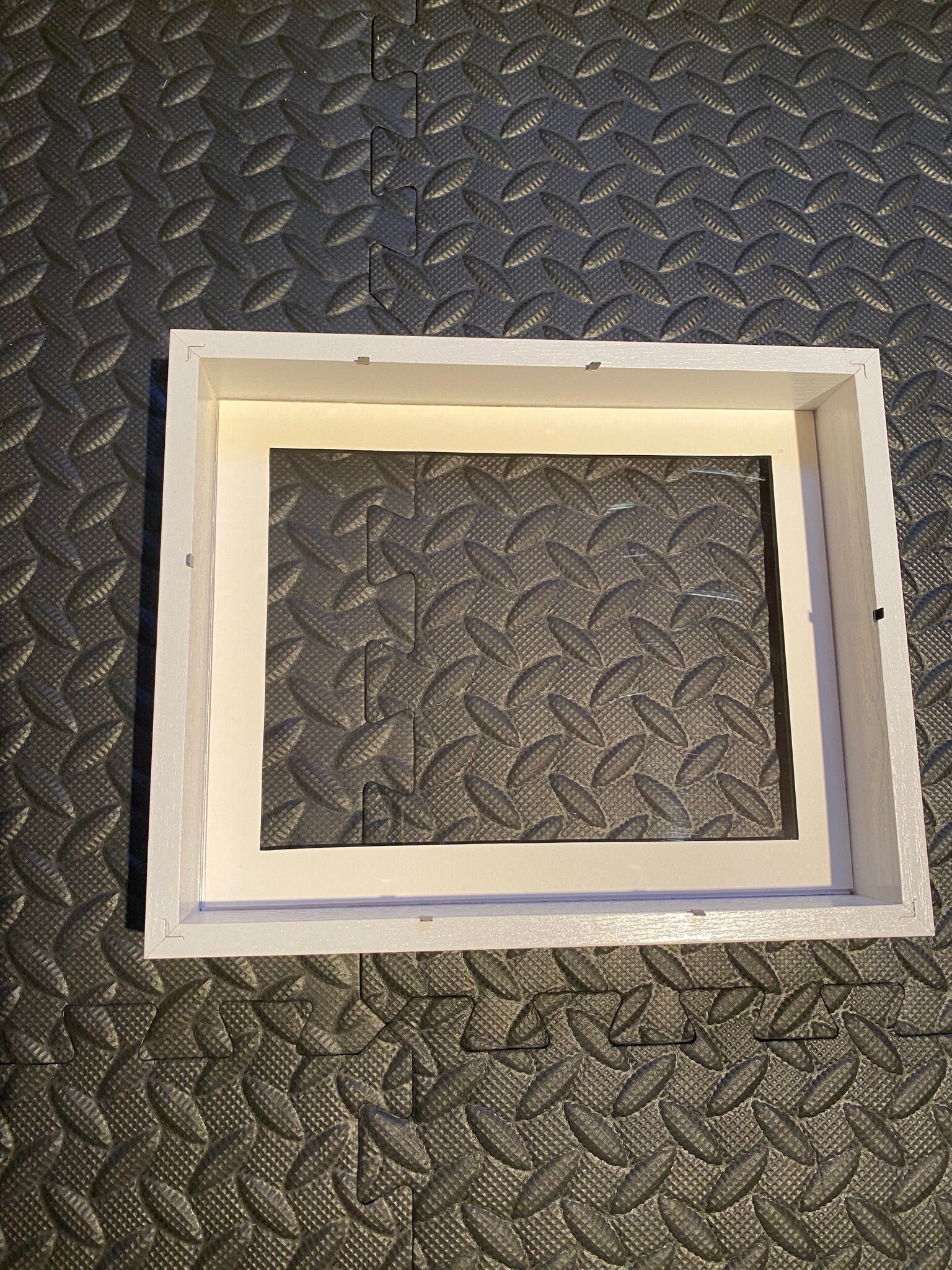 Deep White Box Photo Frame / Shadow / Display 3cm Deep Craft, Keepsake ...