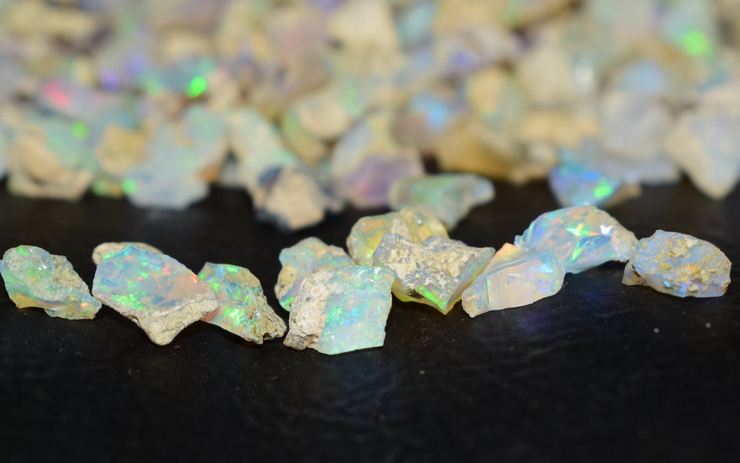 AAA Raw Opal Rough Lot, Bulk Raw Opal, Unpolished Opal rough, Natural ...