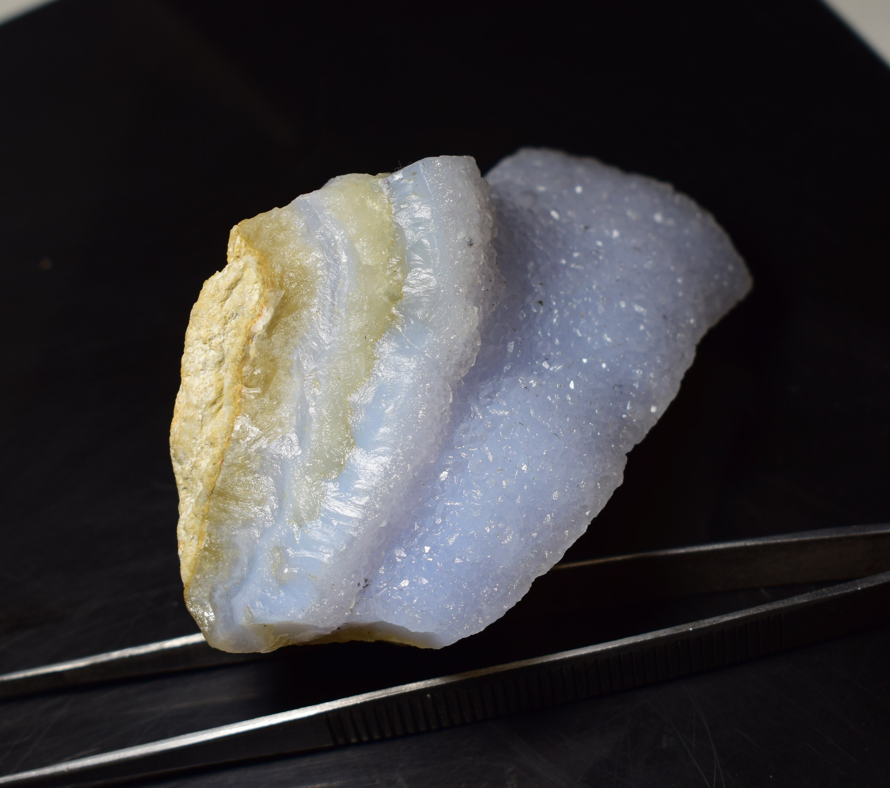 Raw Blue Lace Agate Blue Lace Agate Chalcedony Druzy Lace - Etsy