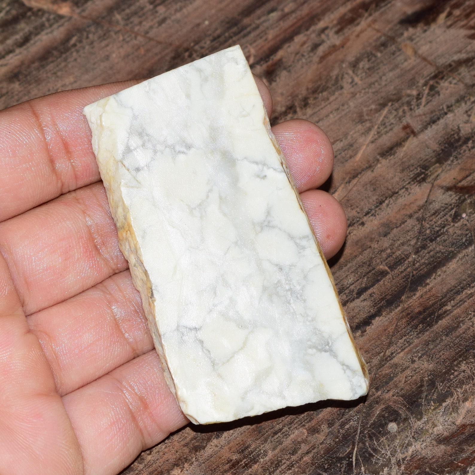 Natural Howlite Slab Howlite Rough Stone Howlite Rough | Etsy