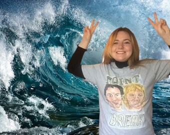 Swayze-reeves Point Break T-shirt - Etsy