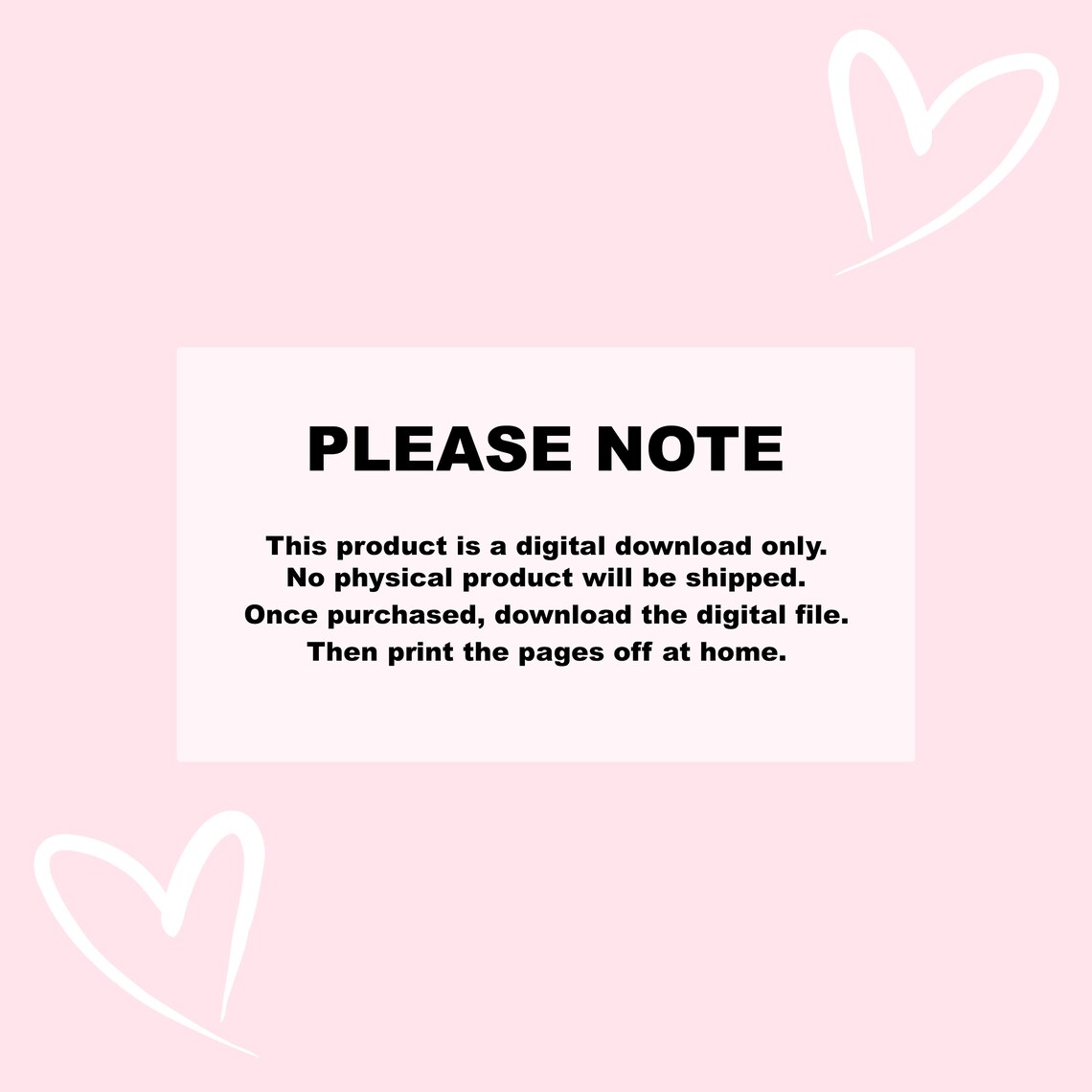 Pink to Do List Printable A4 Printable Digital Download Template Notes ...