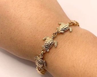 Turtle Bracelet - Etsy