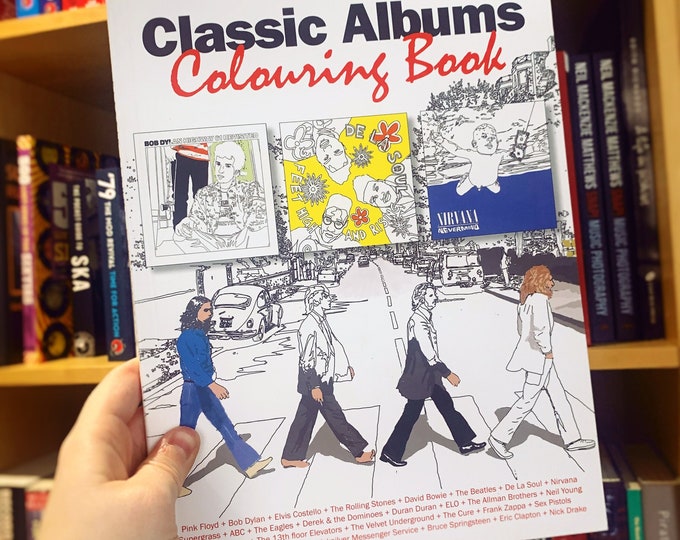 Classic Albums Colouring Book - Etsy
