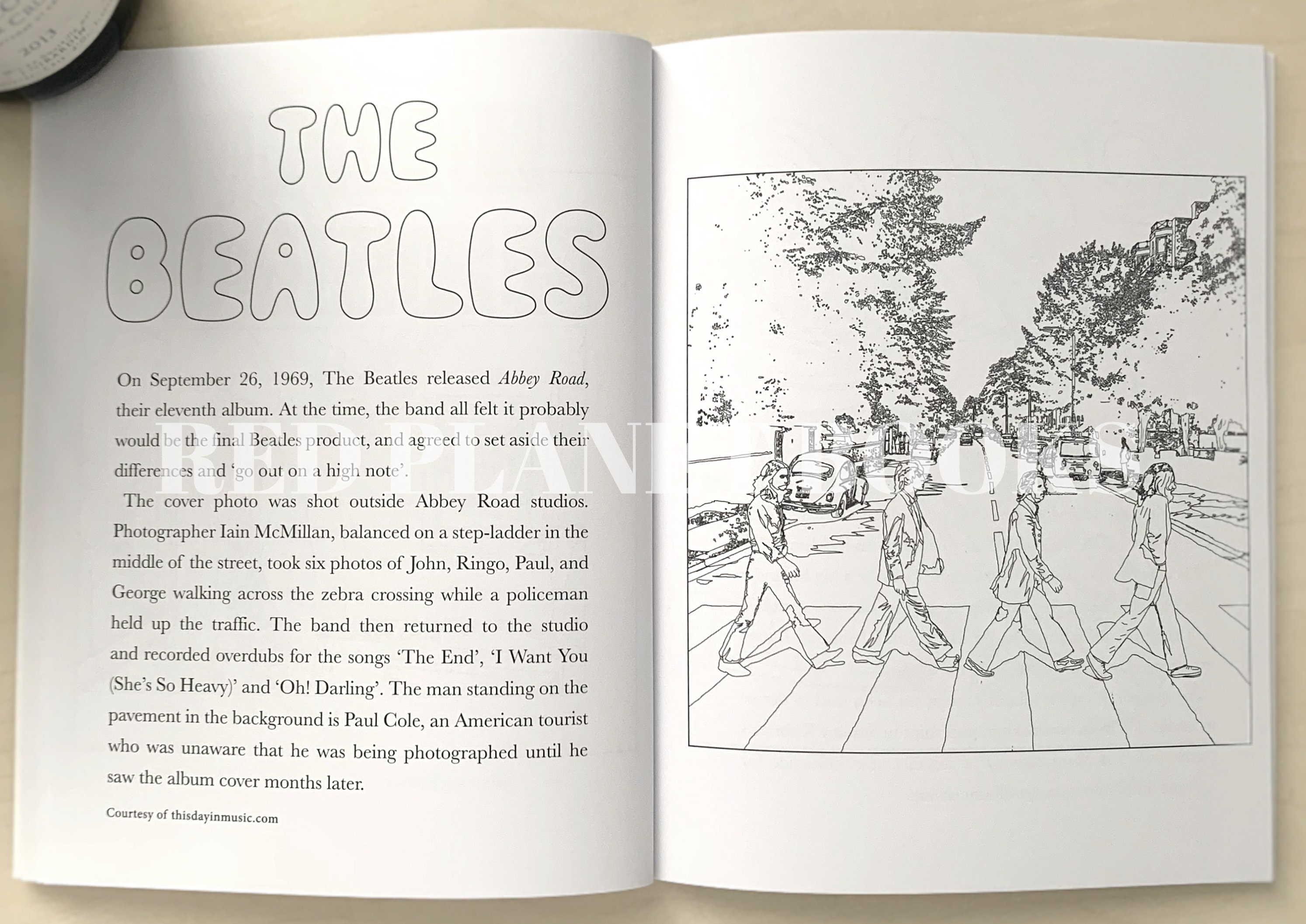 Classic Albums Colouring Book - Etsy