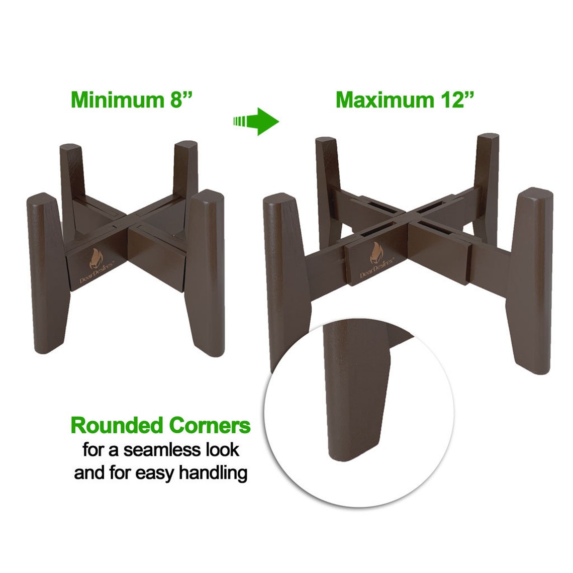 Adjustable Plant Stand 8 9 10 11 12 Inch Size Plant Stand - Etsy