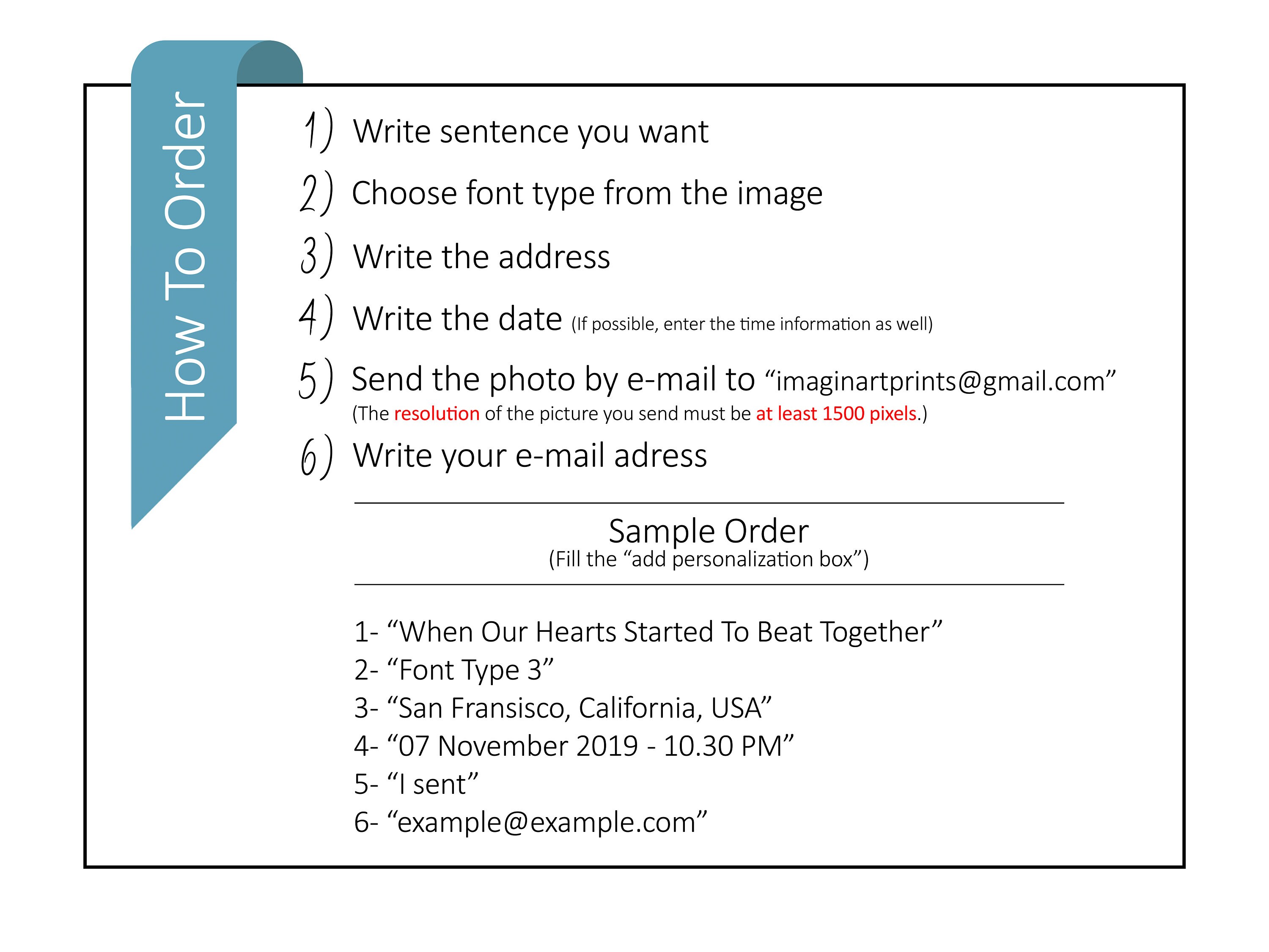 Heartbeat Star Map With Photo Unique Custom Star Chart - Etsy