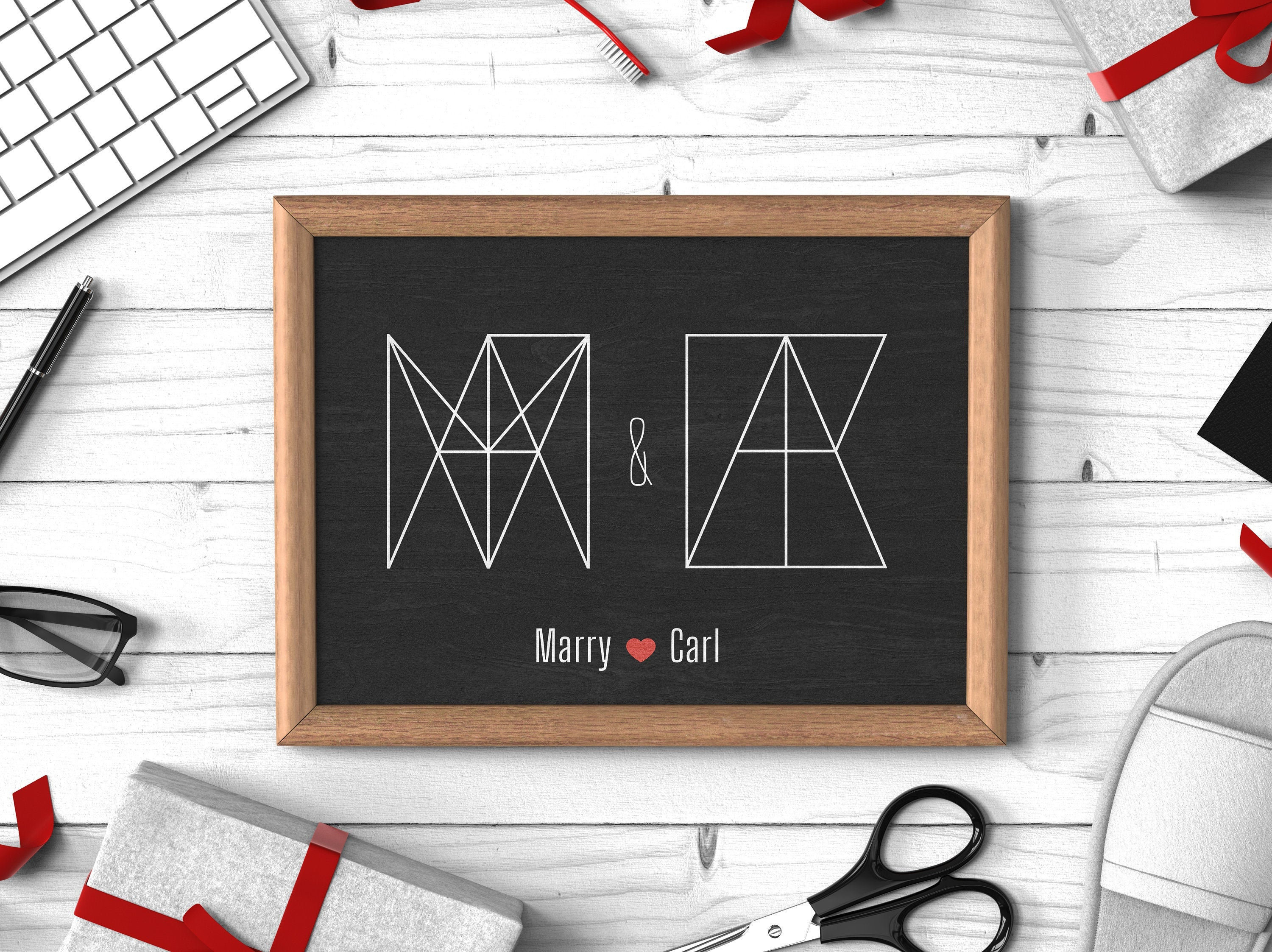 Custom Name Design, Coded Name Love Print, Personalized Name Decor ...