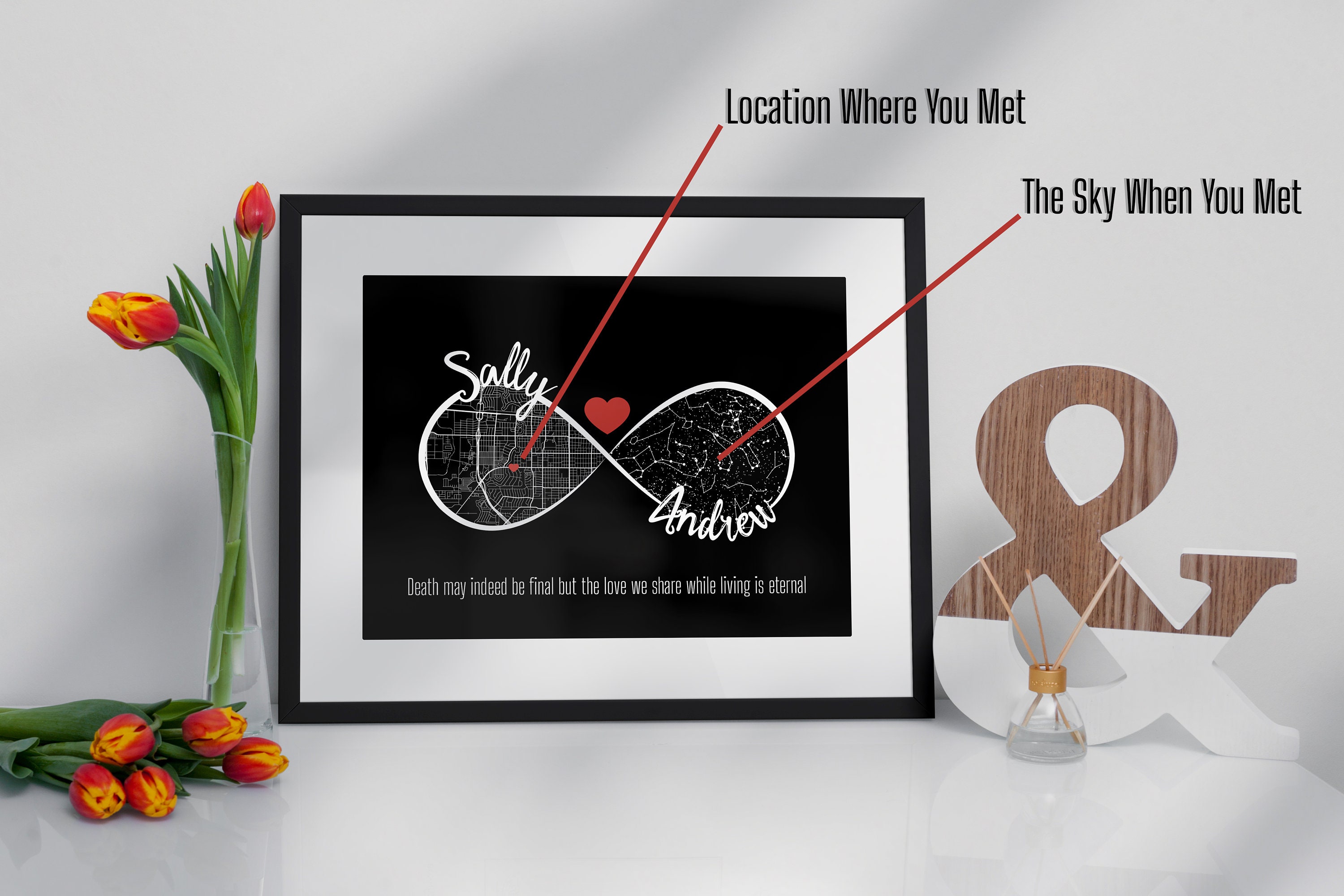 Custom Star and Location Map by Date, Best Valentines Day Gift, Where ...