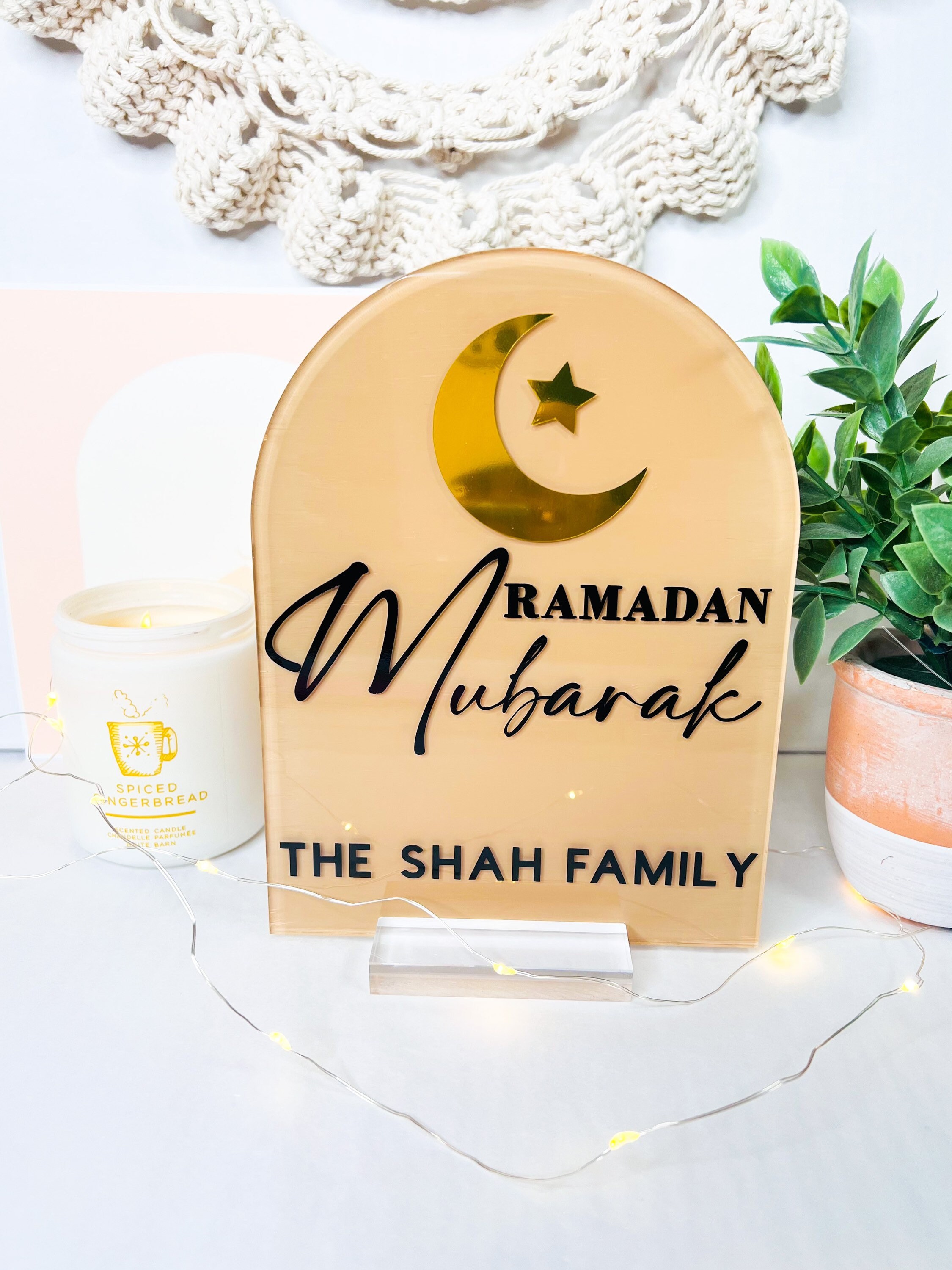 Ramadan Mubarak Signs Ramadan Sign Ramadan Gift Eid Gift - Etsy UK