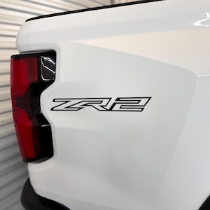 Chevy Colorado ZR2 Bedside Decals Badges Emblems Chevrolet 2015-2025 - Etsy