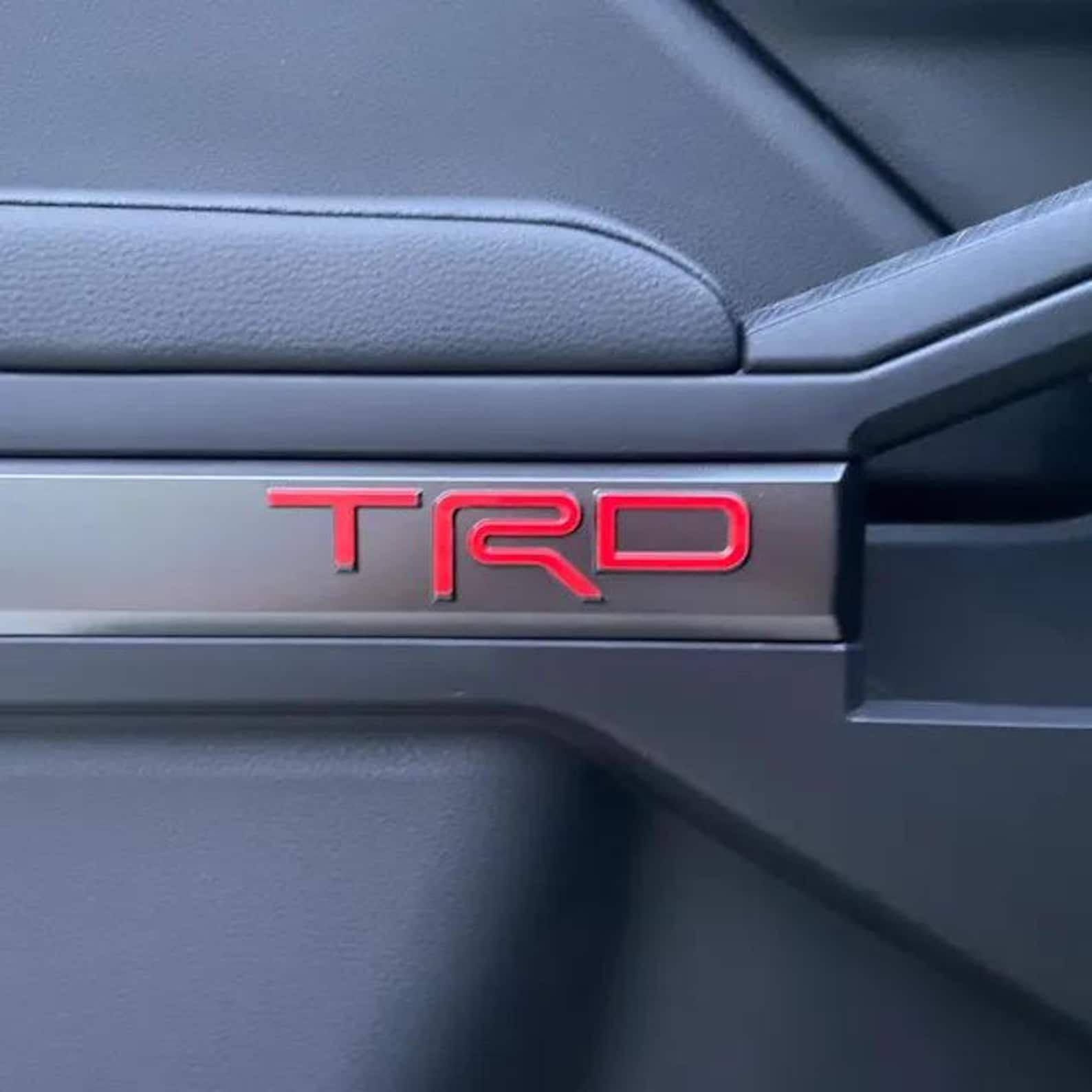 Toyota Tacoma TRD Overlays Colored Decals for Interior Door Cards ...