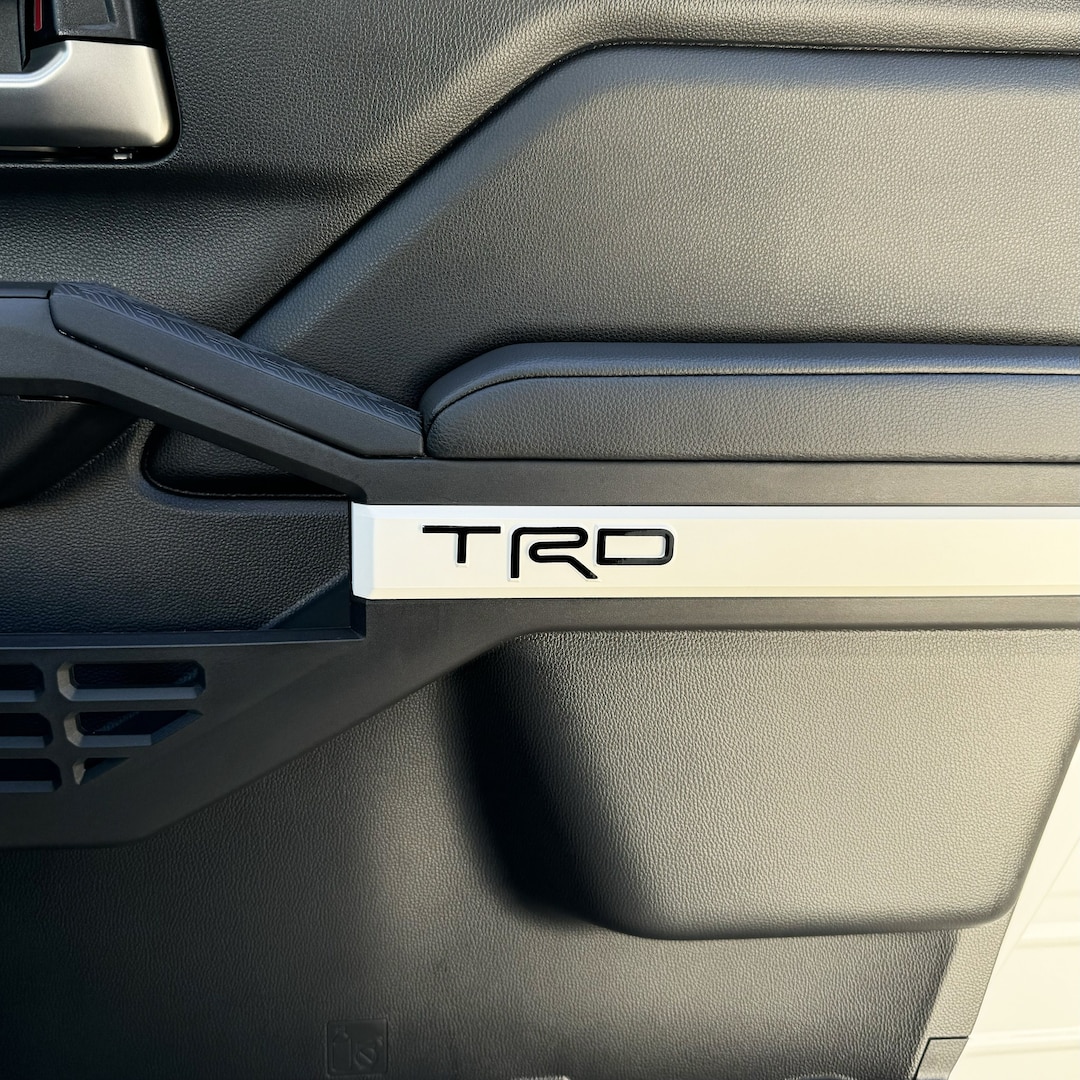 Toyota Tacoma TRD Overlays Colored Decals for Interior Door Cards ...