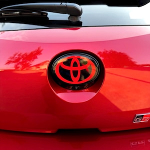 GR Corolla Toyota Badge Emblem Overlays Front and Rear Set - Etsy Australia
