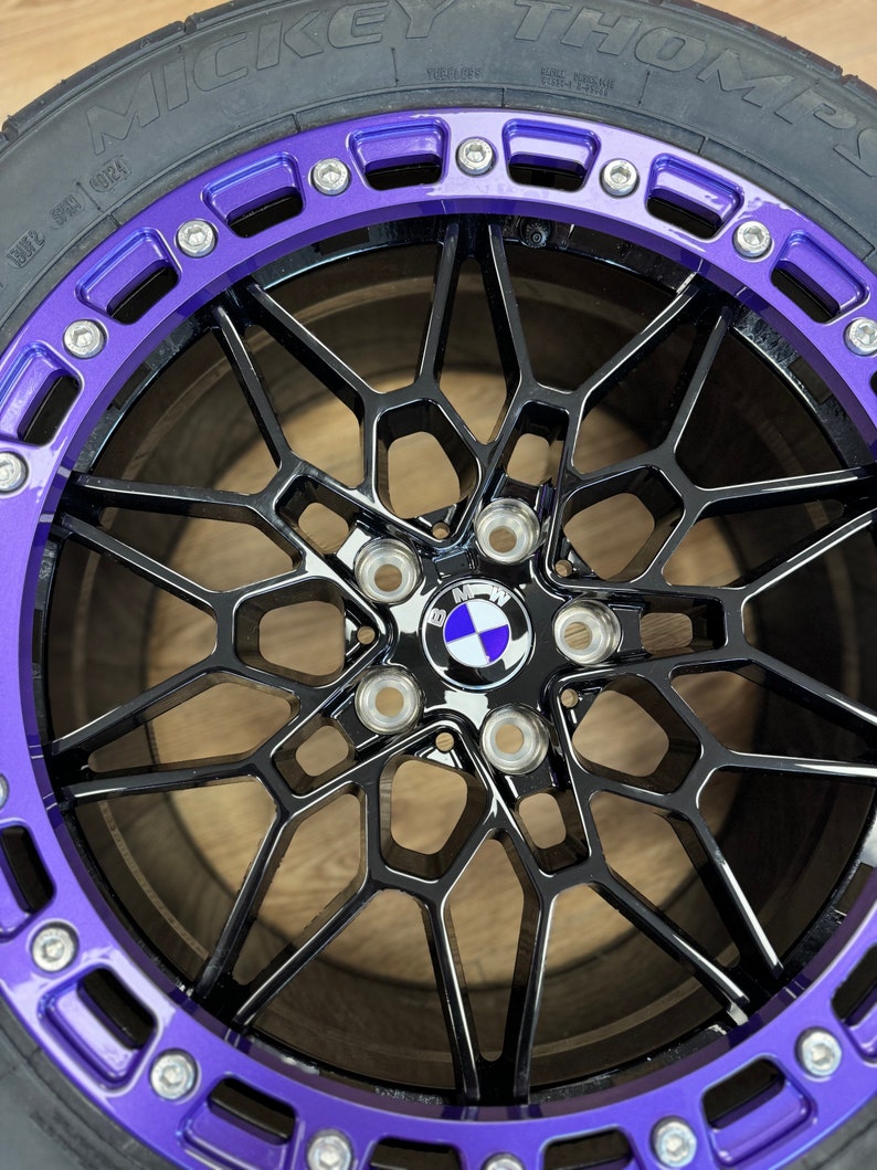 BMW Emblem Overlays Colored Decals for Wheel Center Caps - Etsy