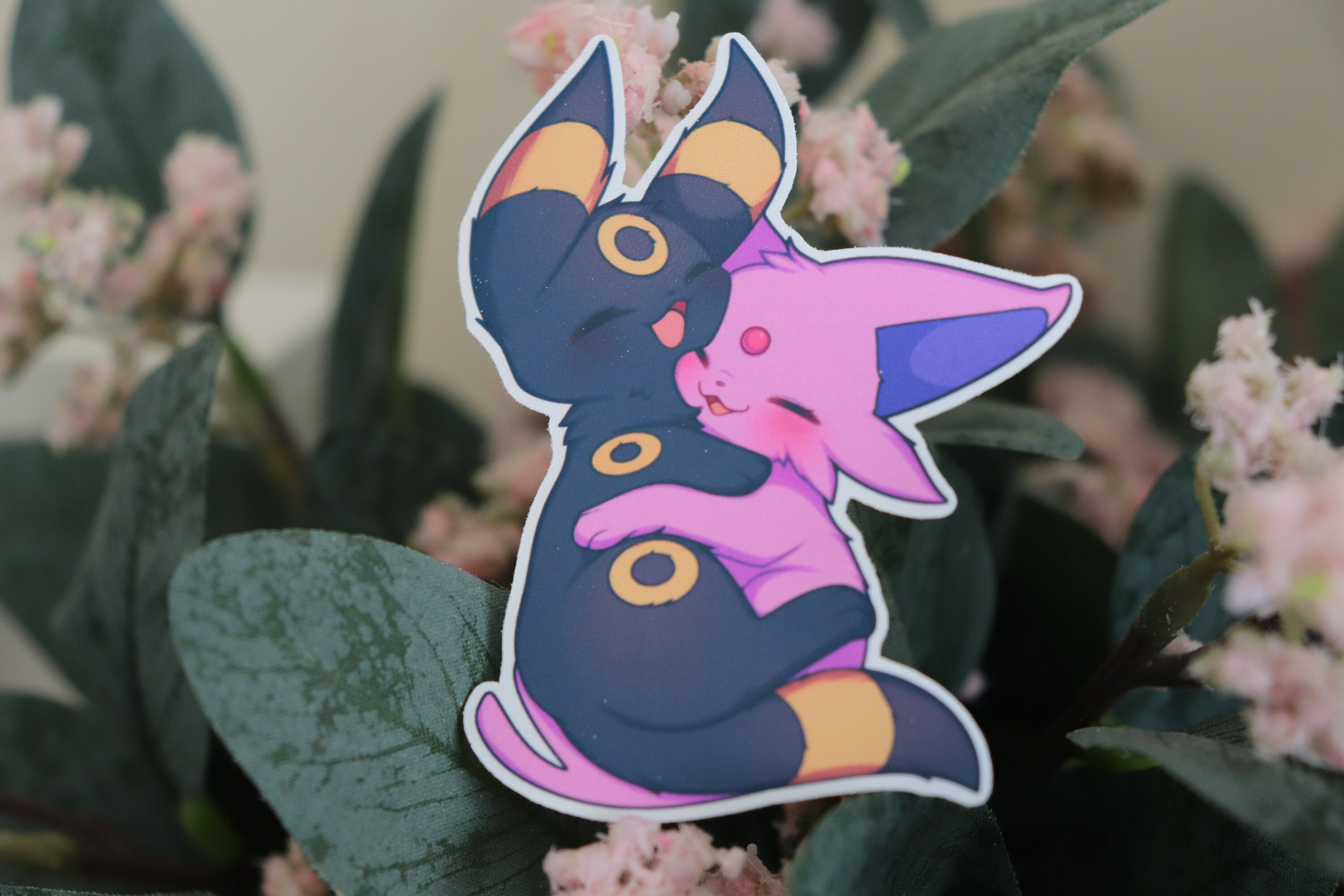 Pokemon Espeon & Umbreon Sticker Hydroflask Laptop Decal - Etsy