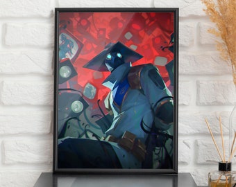 Valorant Cypher Poster - Etsy