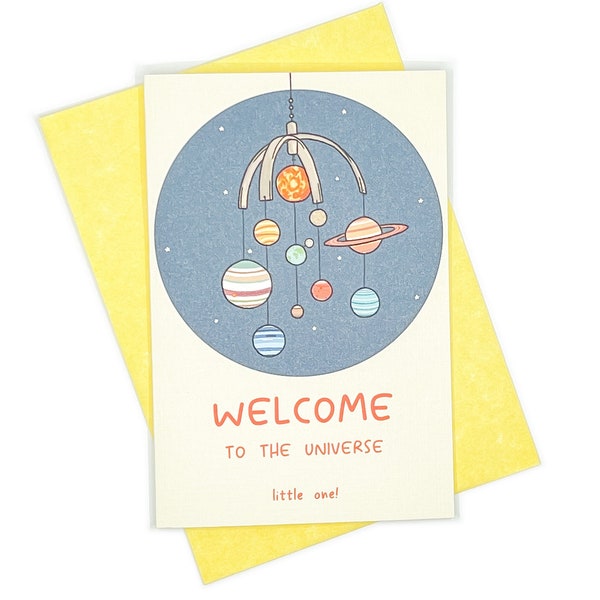 Universe Greeting Card - Etsy