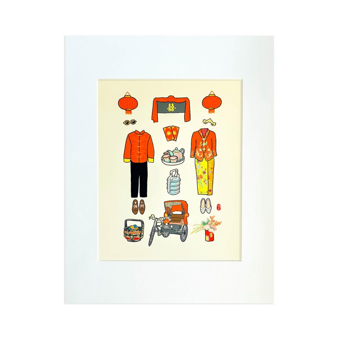 Peranakan Art Print - Etsy