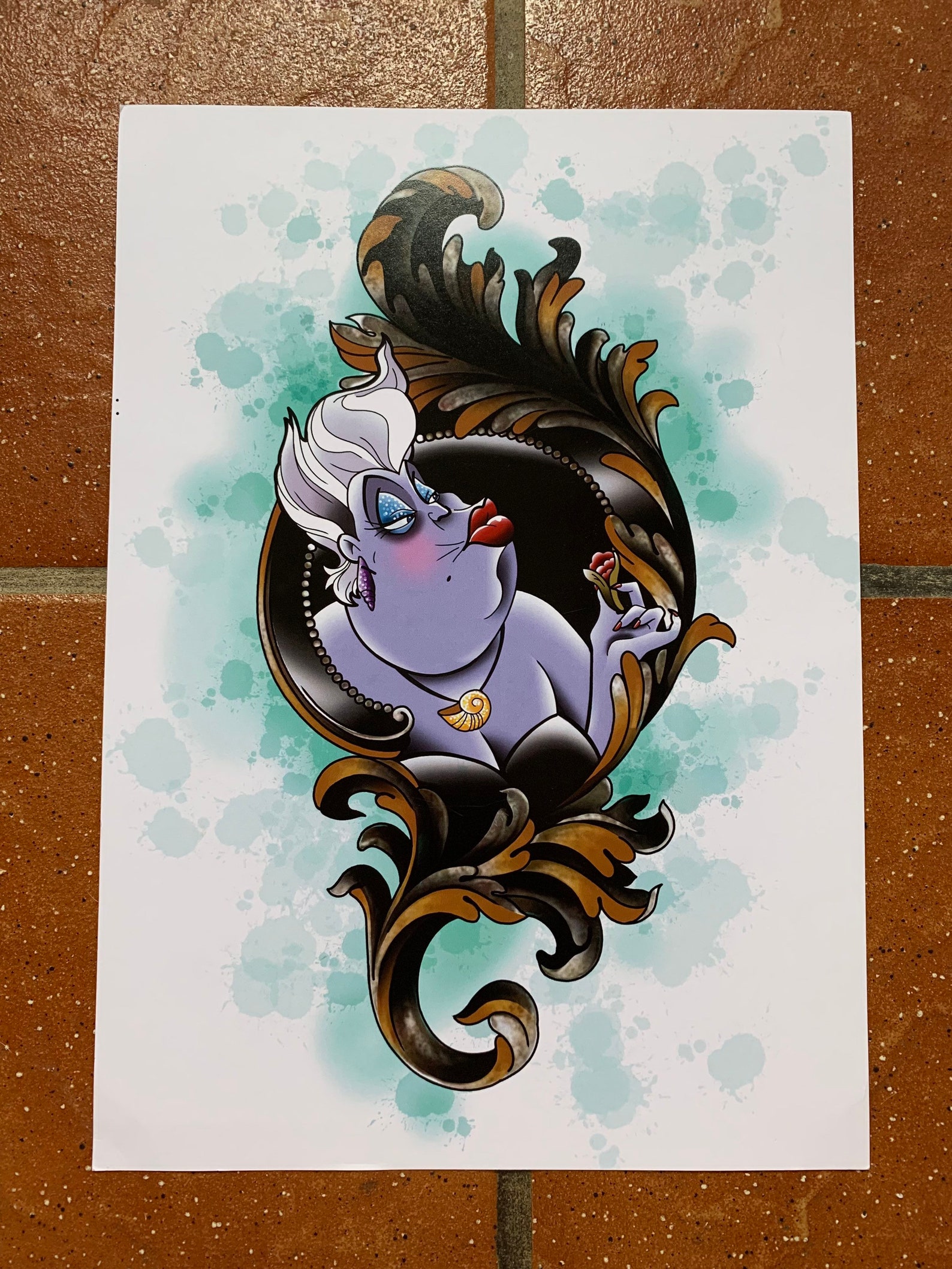 Sea Witch A4 Print - Etsy