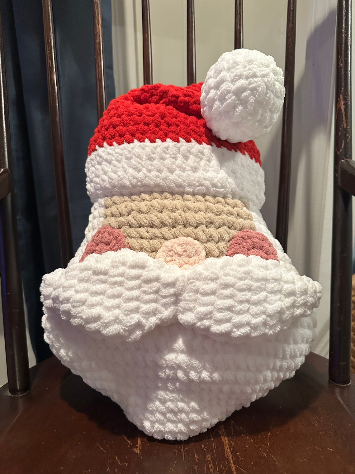 Huggable and Snuggly Santa Pillow / Plush / Christmas Decor - Etsy