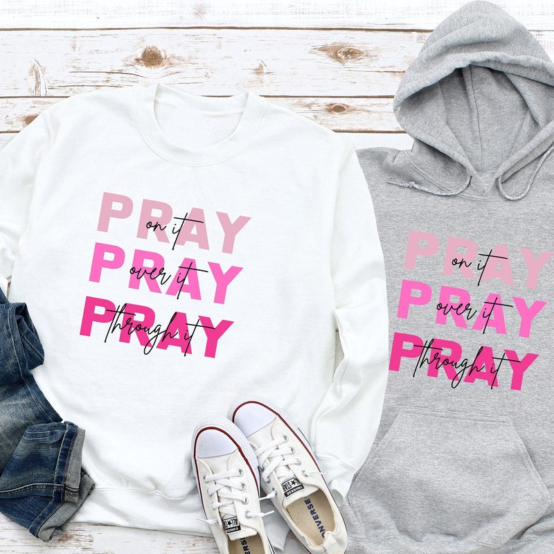 Pray Sweatshirt - Etsy