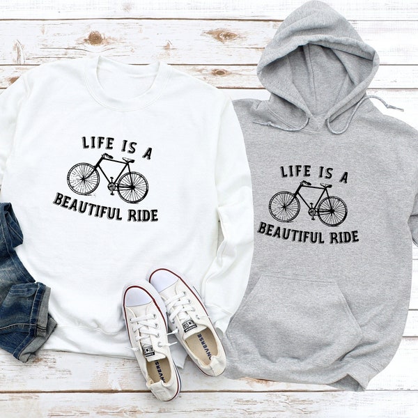 Bicycle Hoodie - Etsy