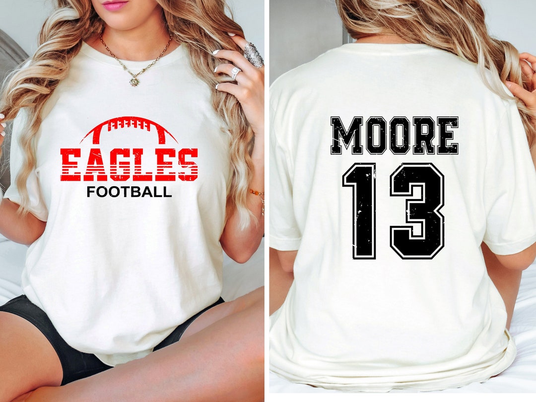 Customized Football Shirt, Your Name Football Shirt, Game Day Shirt ...