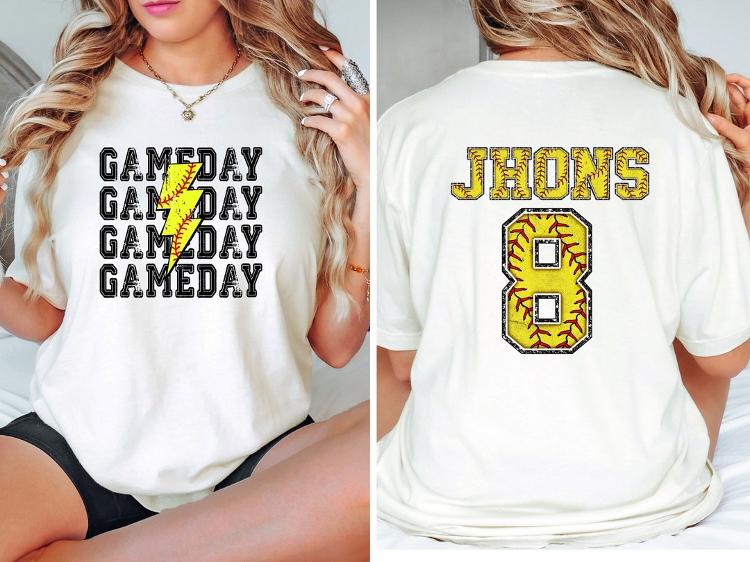 Customizable Softball Shirt, Softball Team Shirt, Personalized Softball ...
