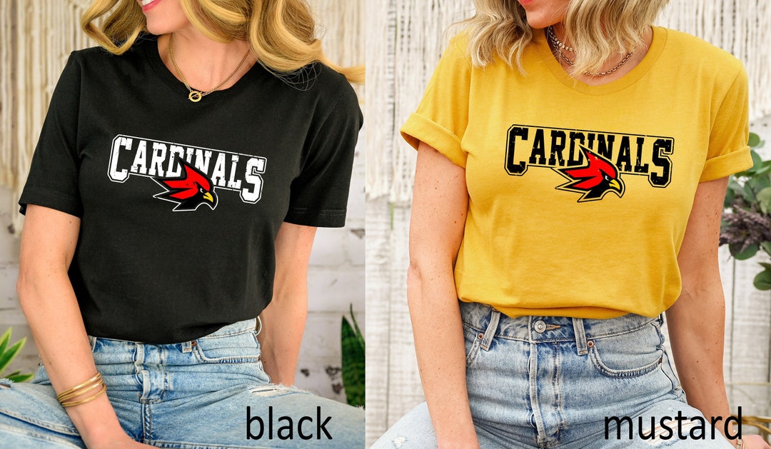 Cardinal Shirt, Cardinal School Spirit Shirt, Cardinal Football Shirt ...