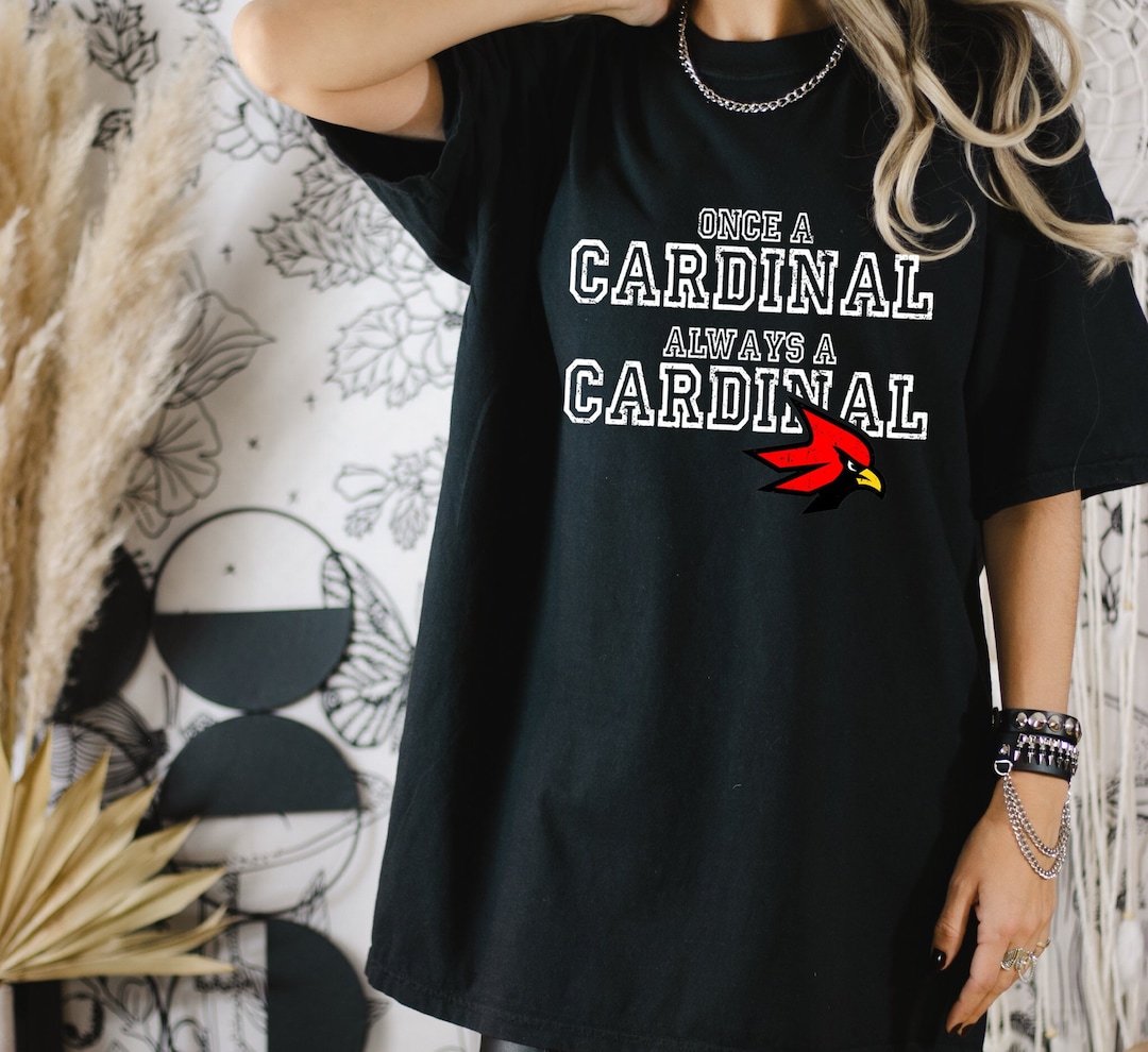 Comfort Colors® Cardinal Shirt, Cardinal School Spirit Shirt, Cardinal ...