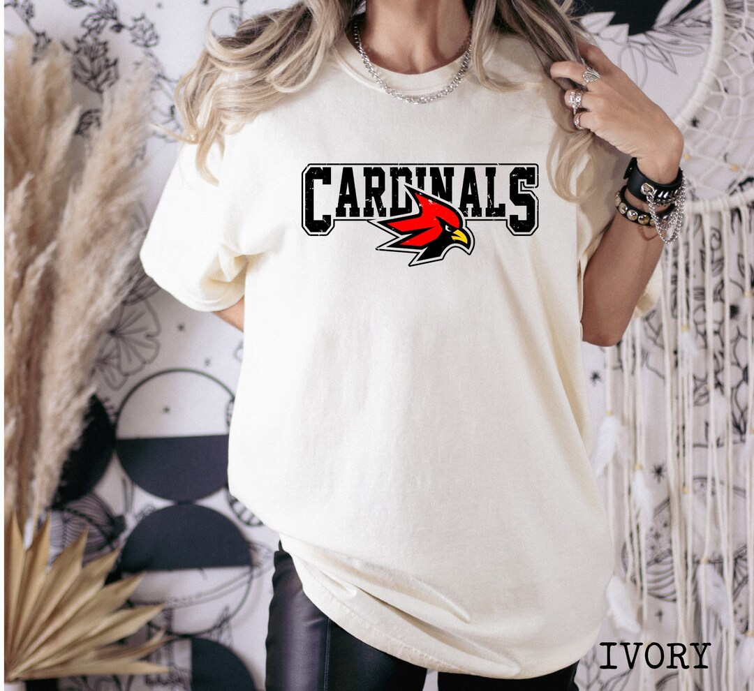 Comfort Colors® Cardinal Shirt, Cardinal School Spirit Shirt, Cardinal ...
