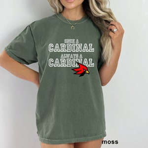 Comfort Colors® Cardinal Shirt, Cardinal School Spirit Shirt, Cardinal ...