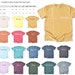 Comfort Colors, Custom Number Shirt, Number Shirt, Your Number Shirt ...