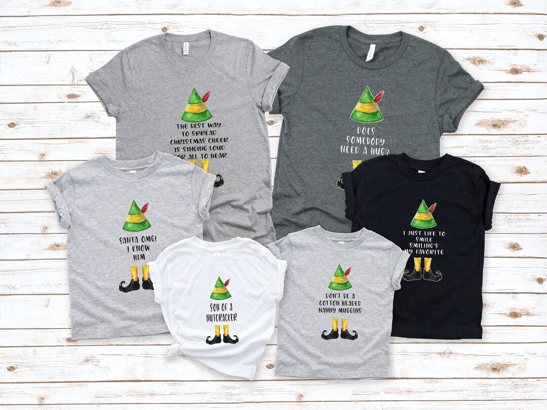 Buddy the Elf Shirts Elf Movie Quote Shirt Christmas Shirts - Etsy
