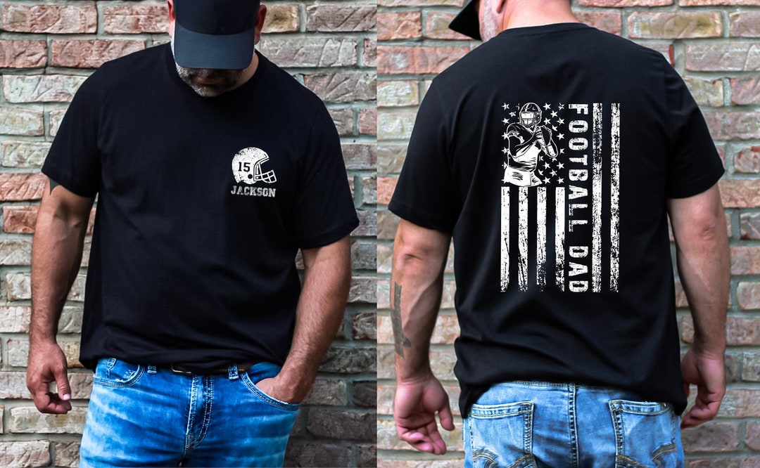 Customized Football Shirt, Your Name Football Shirt, Game Day Shirt ...