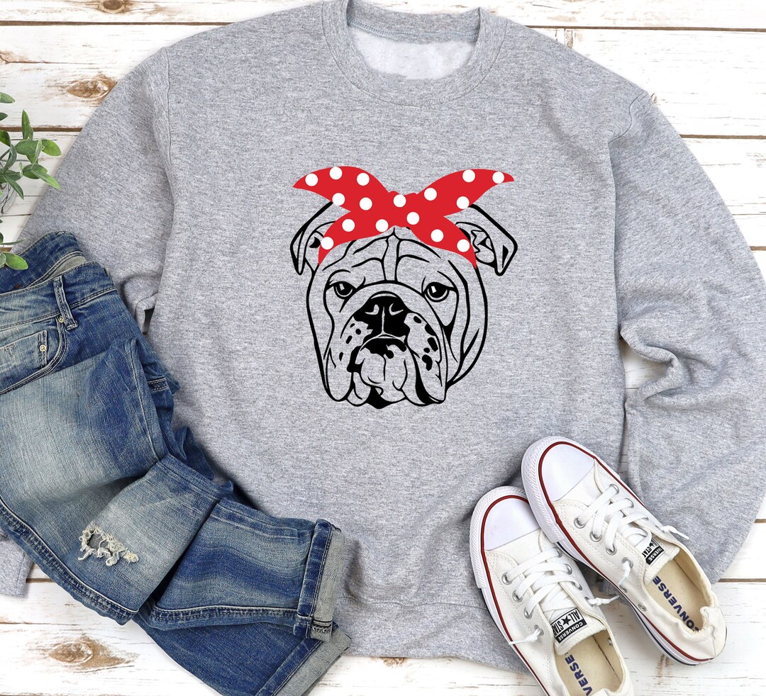 Bulldog Sweatshirt, Game Day Sweatshirt, Bulldog Gameday Hoodie ...