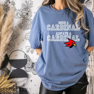 Comfort Colors® Cardinal Shirt, Cardinal School Spirit Shirt, Cardinal ...