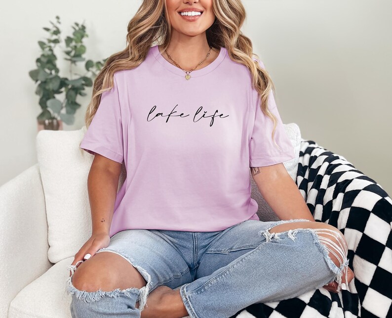 Comfort Colors, Lake Life Shirt, on the Lake Tee, Travel Lover Shirt ...
