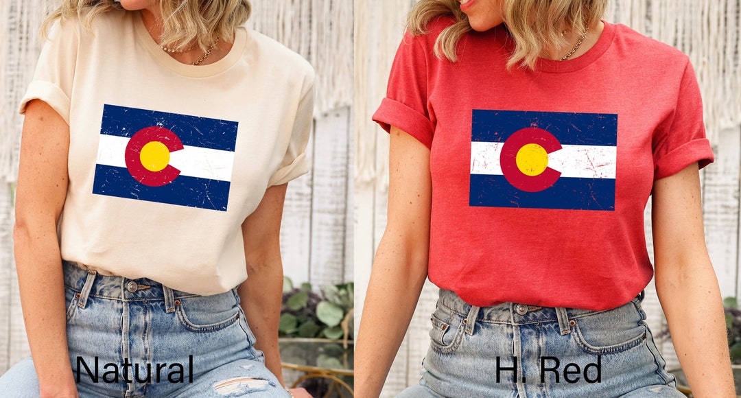 Colorado Shirt, Colorado Flag Shirt, Colorado Home Shirt, Colorado ...