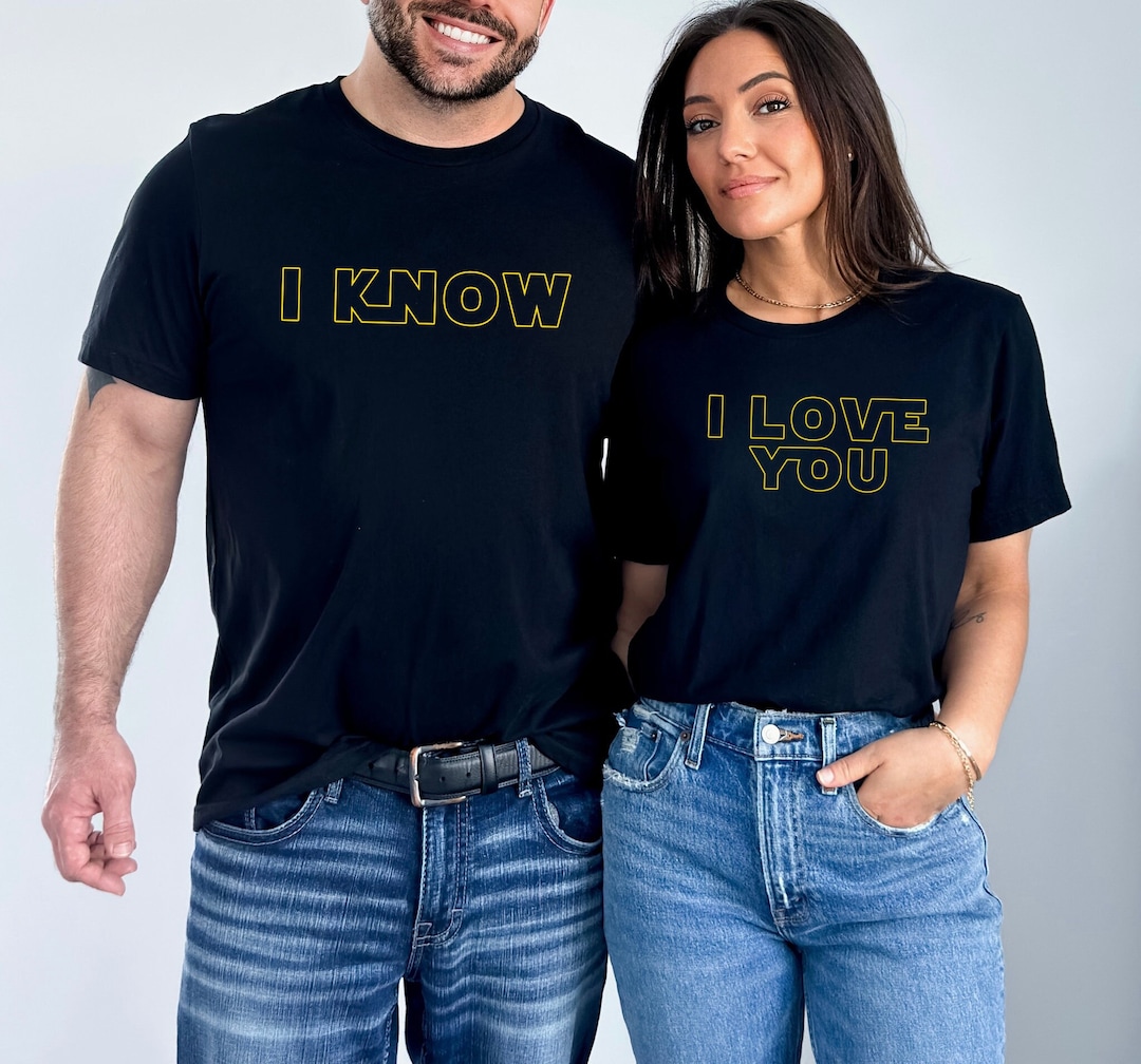 I Love You I Know Shirts, Disney Couples Shirts, Matching Couple Shirts ...