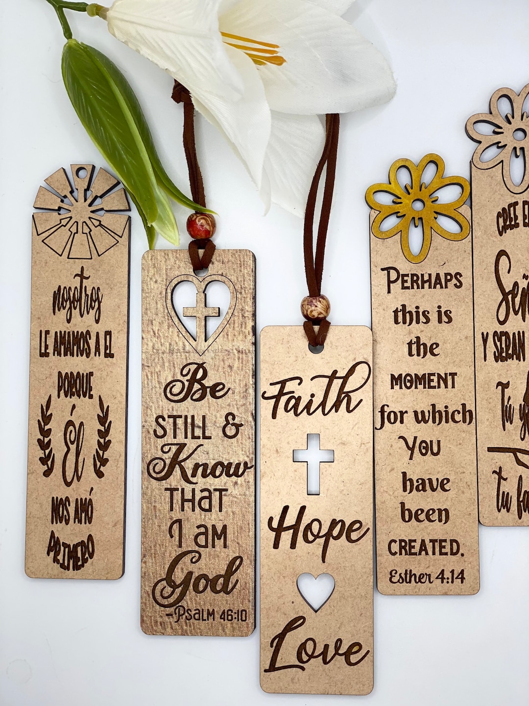 Christian Bookmarks Personalized Bible Verse Bookmark - Etsy