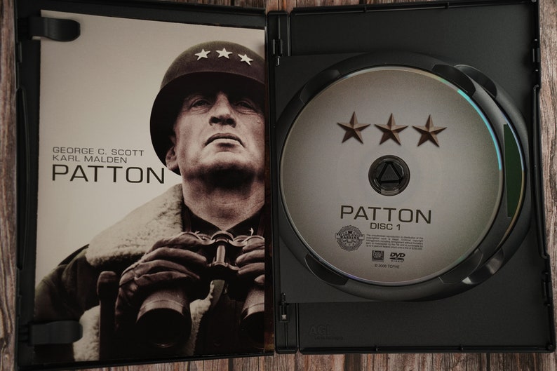 Patton DVD Franklin J. Schaffnerdir 1970 - Etsy