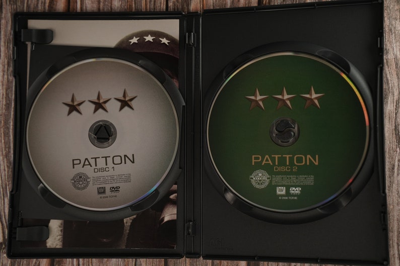 Patton DVD Franklin J. Schaffnerdir 1970 - Etsy